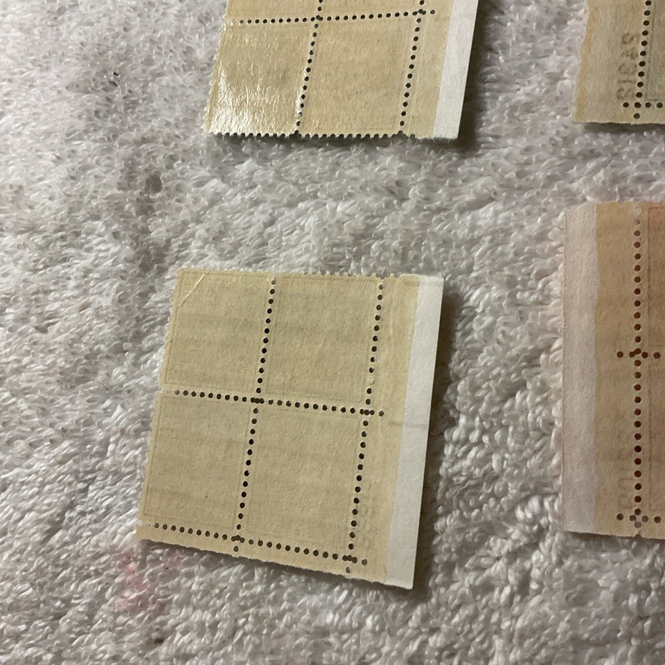 U.S.-(-1938-)-PRESIDENTIAL SERIES -lot of 4-PLATE Blocks of 4-MNH-#45 ...