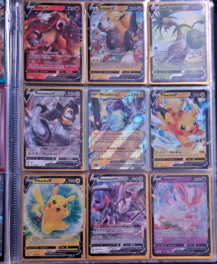 pokemon binder collection Ex, V, Gx, ect | eBay