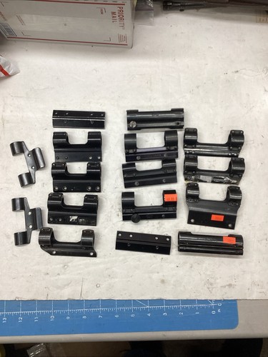 Weaver Style Side Mount Scope Mounts (T1, Q3, N2, T7, .22 Tip Off 3/4 ...