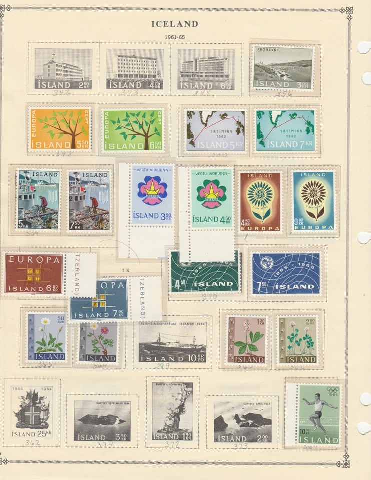 stamps Iceland 5 | eBay