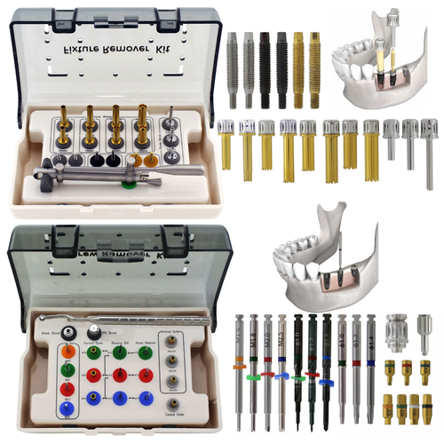 Implant Neobiotech SR FR Fixture Screw Removal Kit Screw Drivers Claw ...
