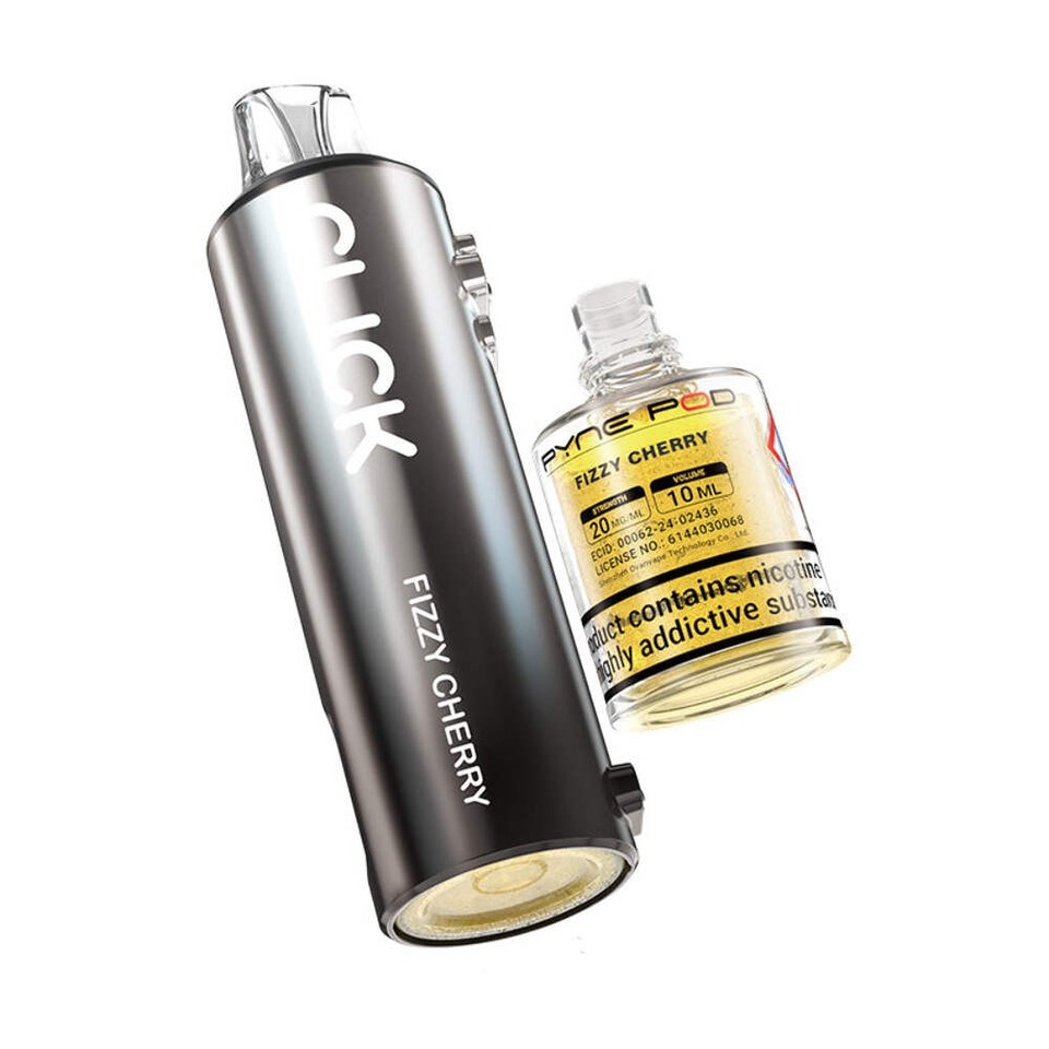 PYNE Pod Click 50k Vape Pen Kit 10k Replacement Refill Prefilled | 20mg ...