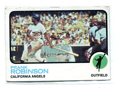 1973 Topps Frank Robinson #175 HOF CALIFORNIA ANGELS (See Scans For ...