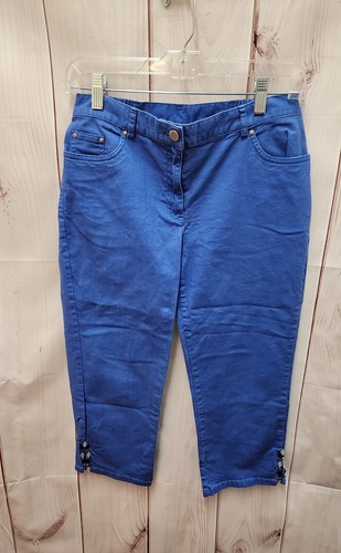 Ruby Rd Women's Size 6 Petite Blue Capris | eBay