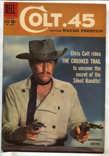 Four Color Comics #1004--1959--Colt 45--TV Photo cover--Dell --comic ...