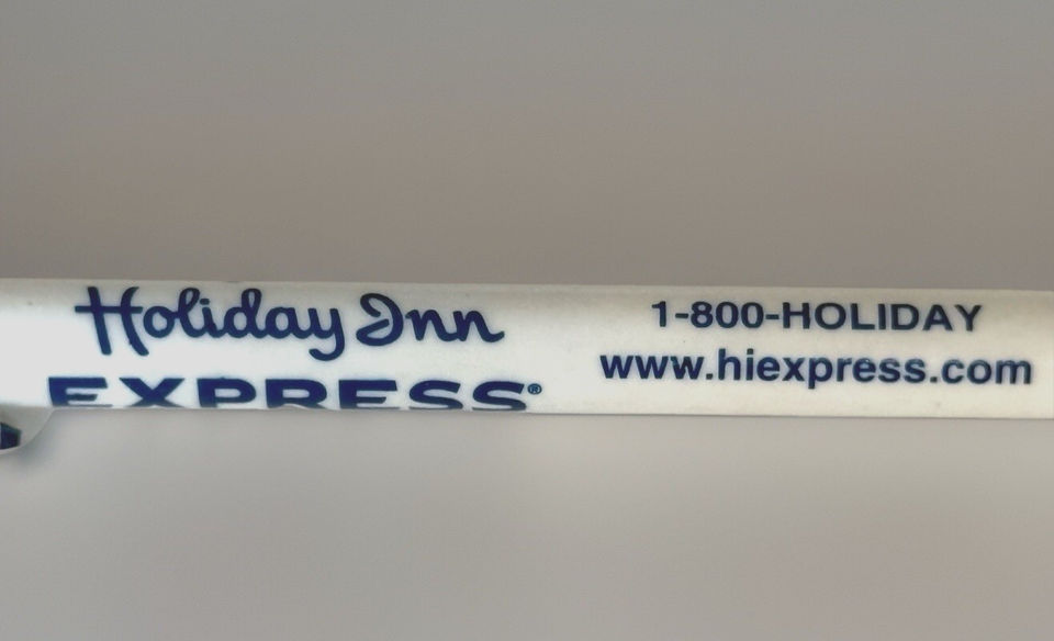 Vintage Holiday Inn Express Pen - Bic Blue Advertisement Promotional | eBay