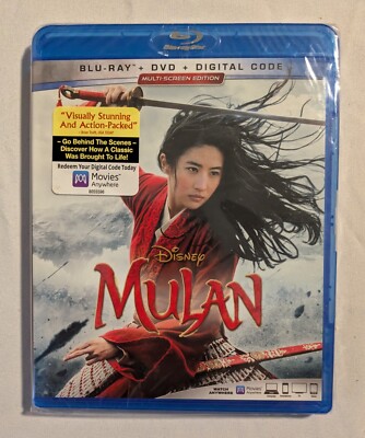 Mulan (Blu-ray and DVD, 2020) 786936864045| eBay