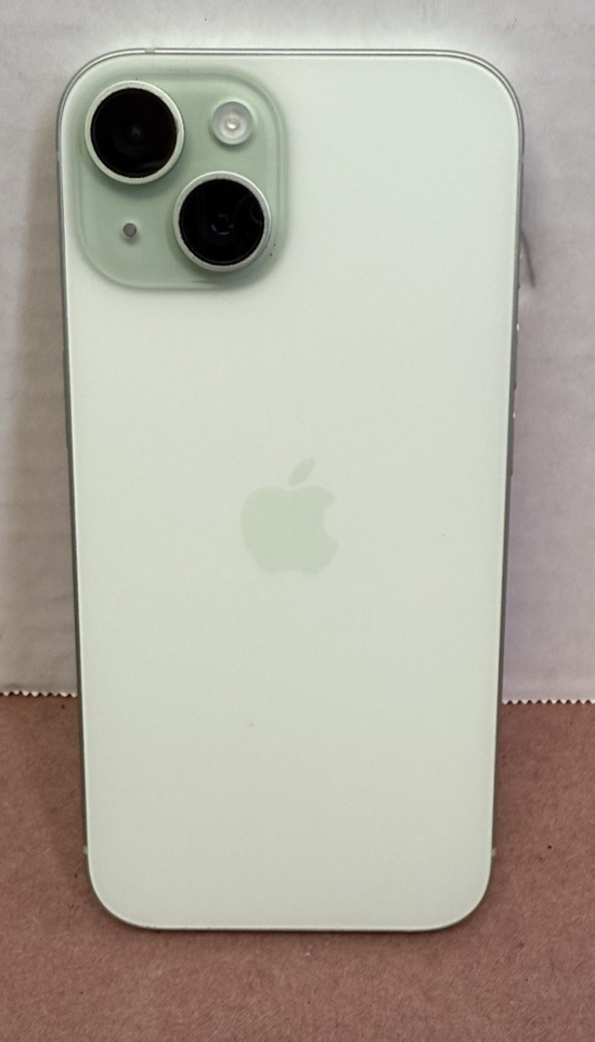 Apple iPhone 15 Green 128GB MTM23LL/A AS IS (D55) | eBay