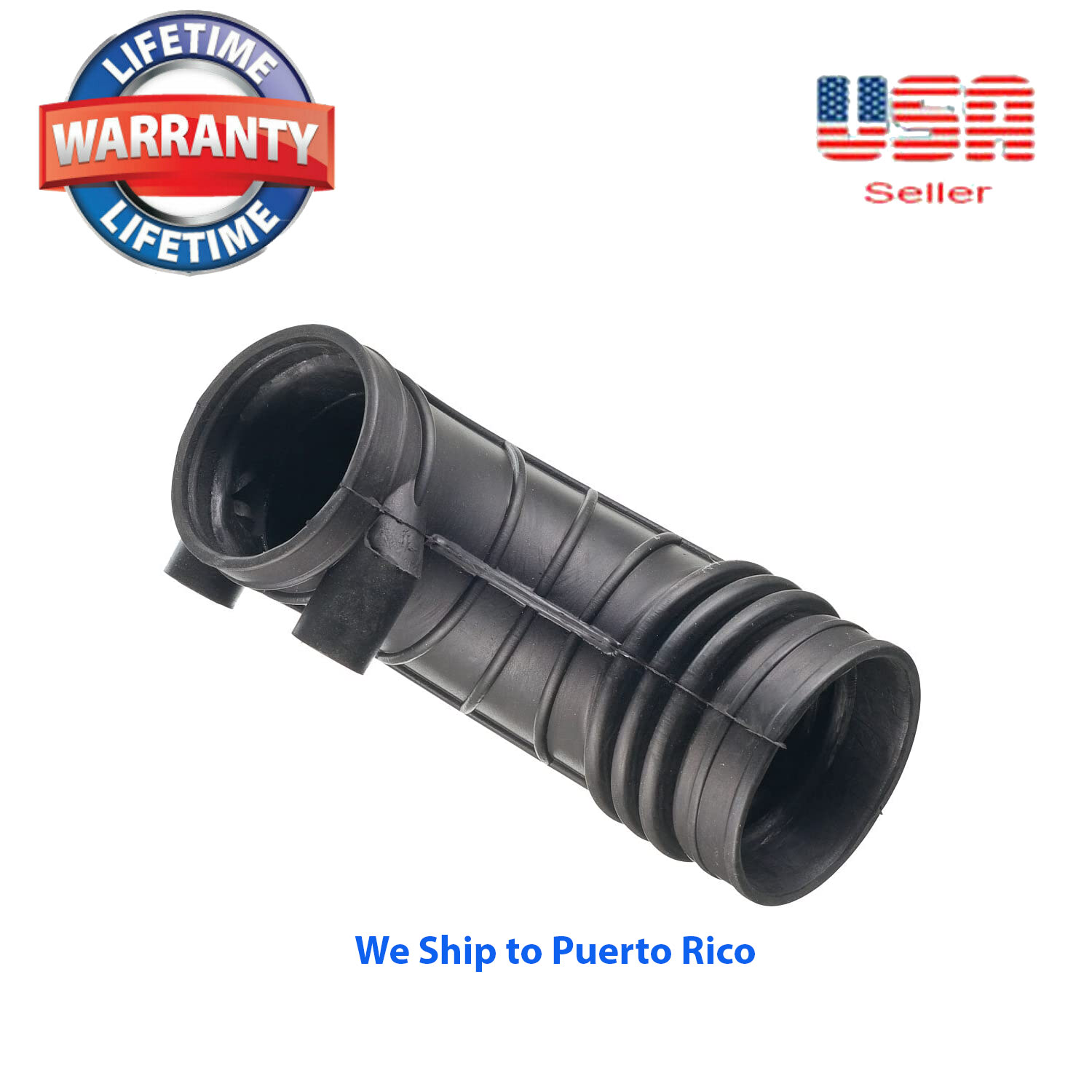 13541726634 Engine Air Intake Hose With Clamps Fit BMW E34 525i 525iT ...