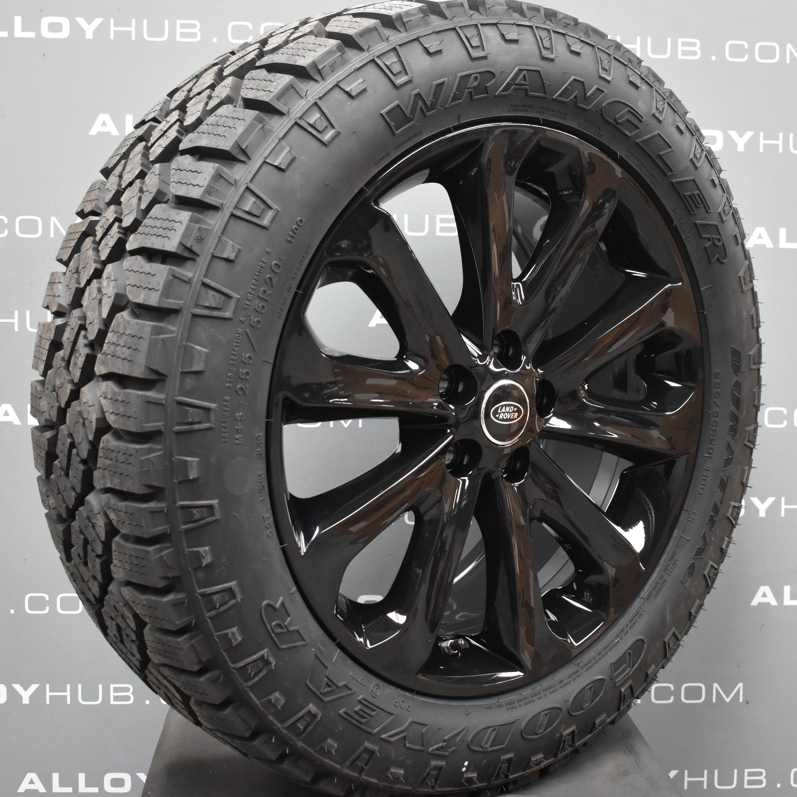 GENUINE RANGE ROVER SPORT L494 STYLE 5002 20" INCH BLACK ALLOY WHEELS ...