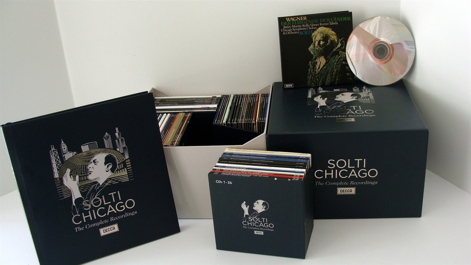 Solti Chicago The Complete Recordings 108 CD Box Set with Signed Book ...