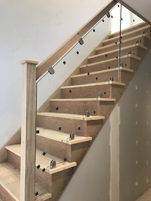 Timber cut string staircase make to order softwood or oak make to order ...