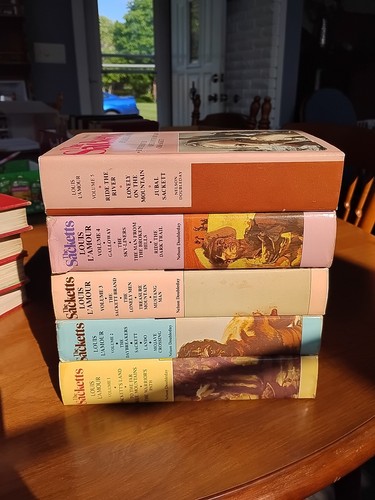 The Sacketts by Louis L'Amour Volumes 1-5 1985 Complete 18 Stories HCDJ ...