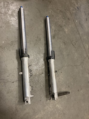 99-02 YAMAHA YZF R6 YZFR6 OEM FRONT FORKS SHOCK SUSPENSION SET PAIR ...