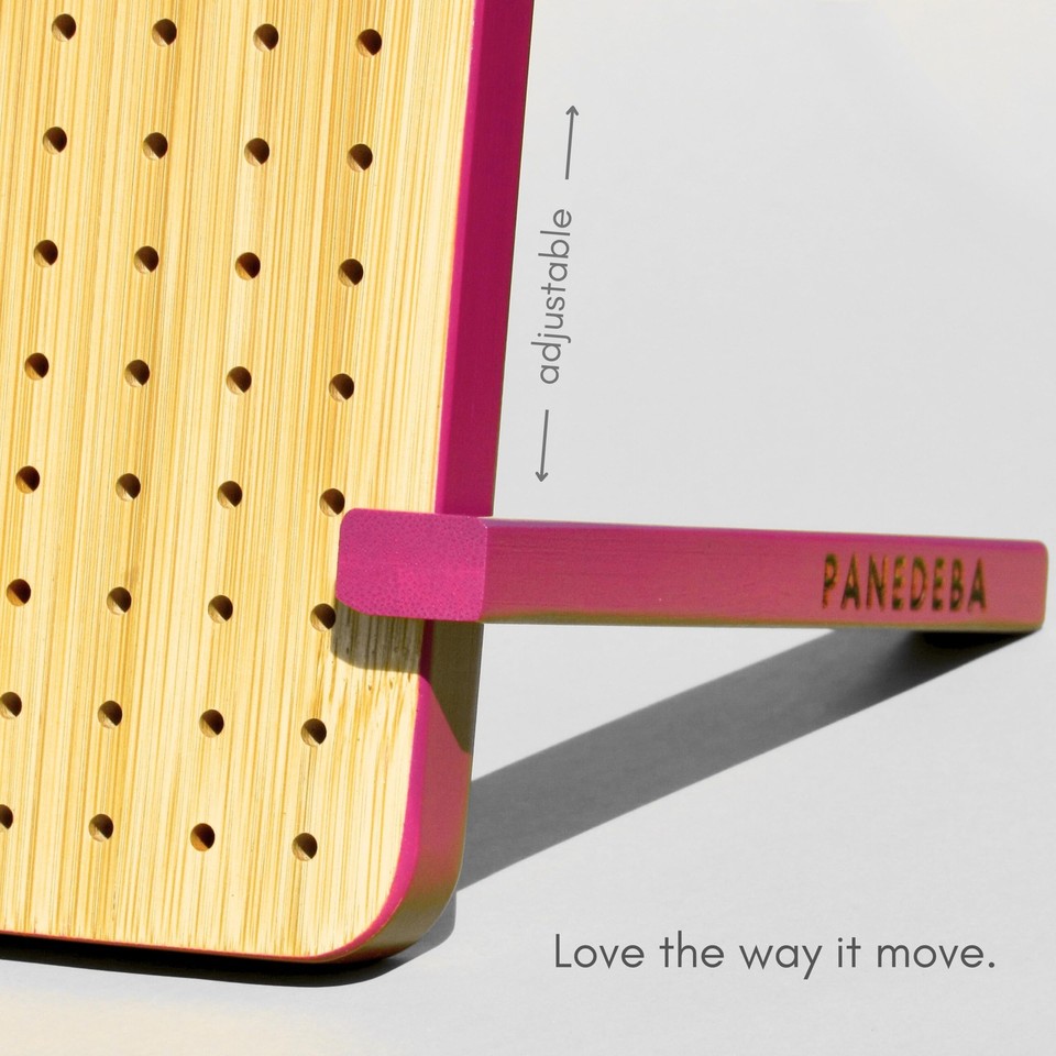 11" Bamboo Crochet Blocking Board with Pegs/Pins (16pcs), Granny Square ...