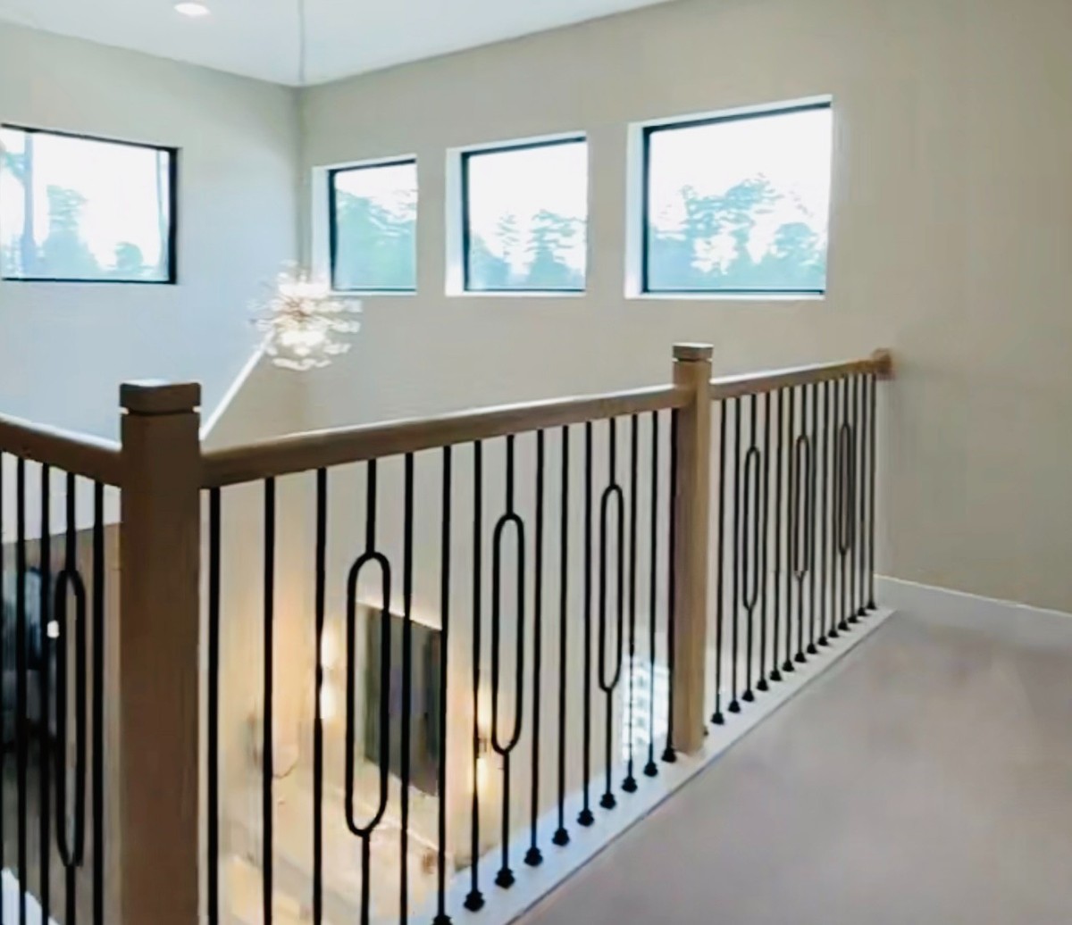 Tubular Iron Balusters 30-Pack Wrought Iron Balusters 1/2x44 Inch ...