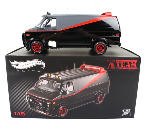 Hotwheels Elite ' The A-Team GMC' Panel Van 1:18 scale (New - other) | eBay