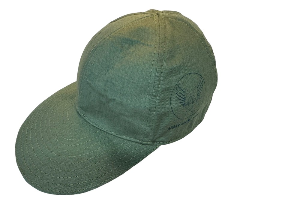 WWII USAAF A3 A-3 HBT MECHANICS CAP | eBay