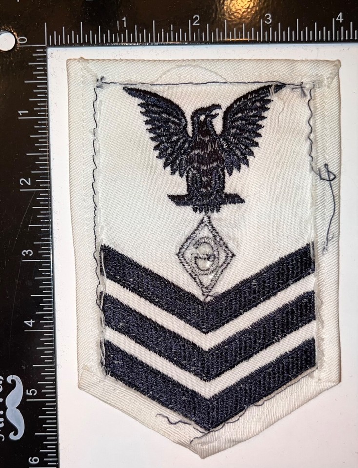 WWII USN US Navy Gunnery Instructor Petty Officer 1st Class G Rate ...