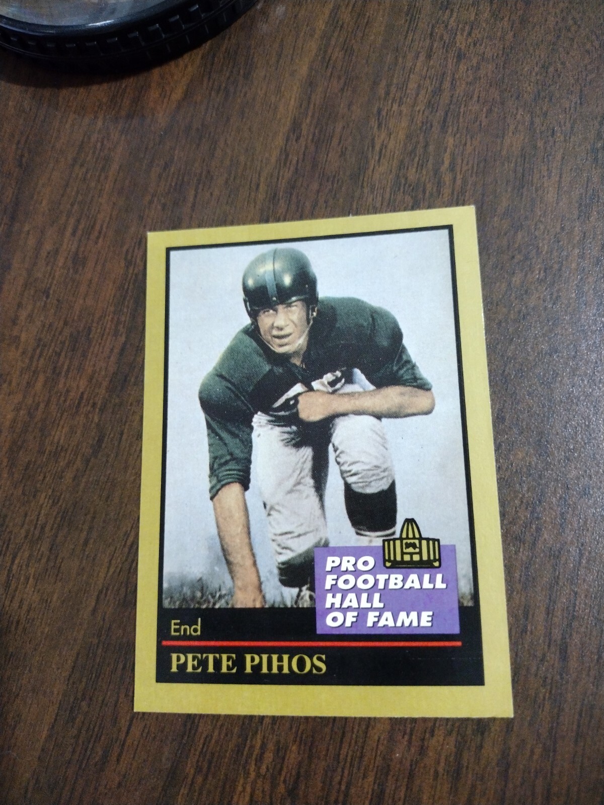 1991+Enor+Pro+Football+Hall+of+Fame+-+%23117+Pete+Pihos for sale online ...