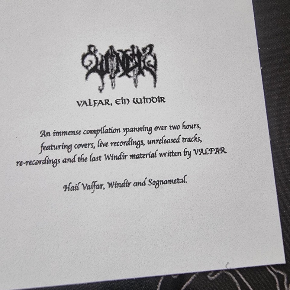 Windir - Valfar, Ein Windir [BRAND NEW & SEALED] 2cd set | eBay