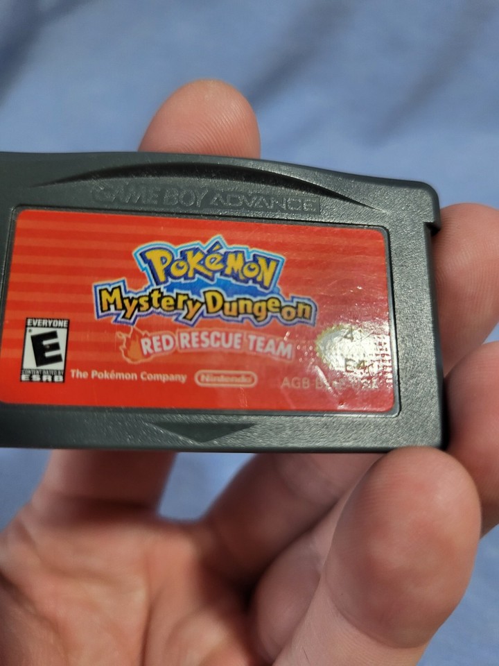 Pokemon Mystery Dungeon Red Rescue Team (Game Boy Advance) CARTRIDGE ...