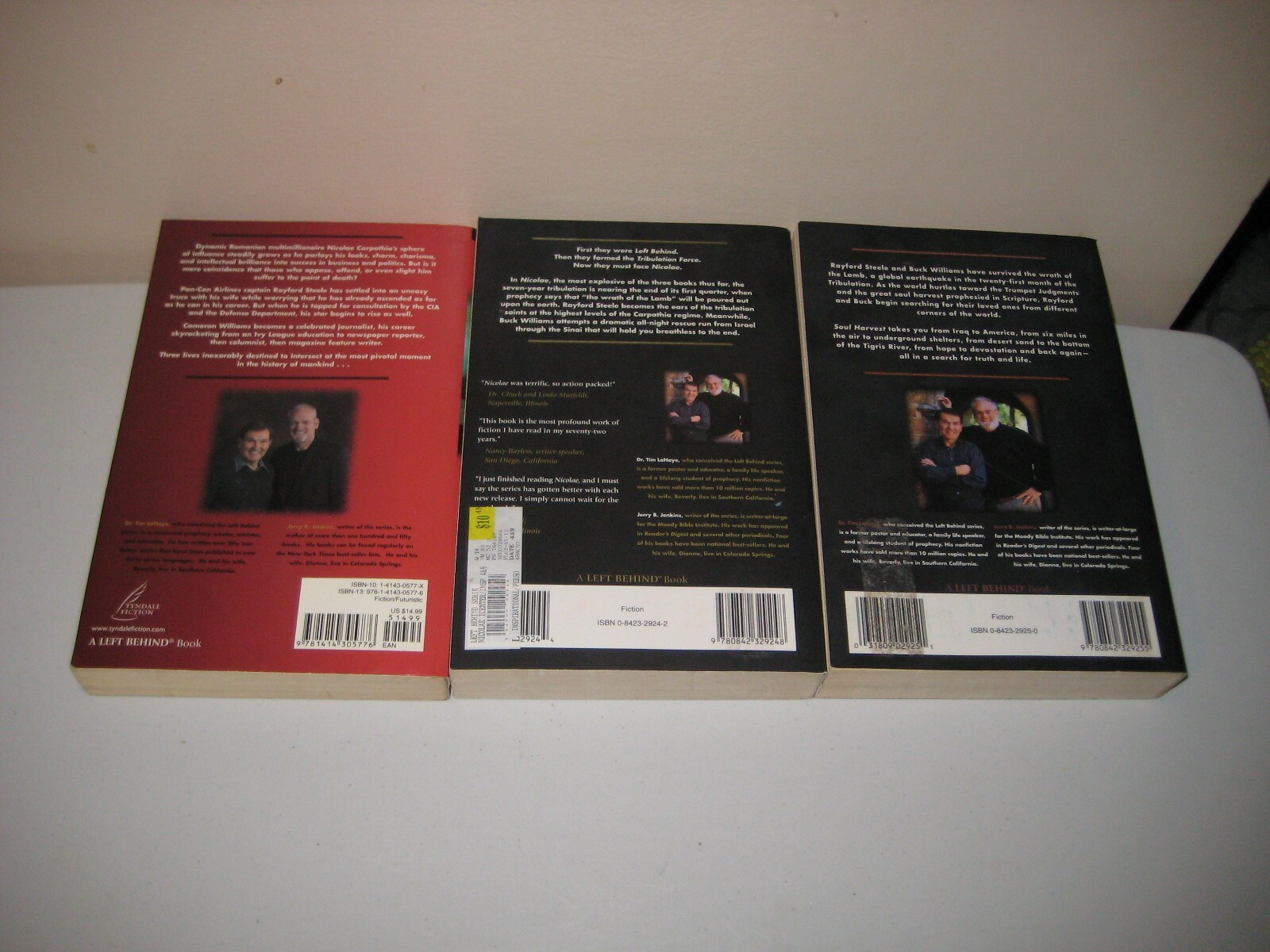 Book lot of (3) Left Behind Book set | eBay