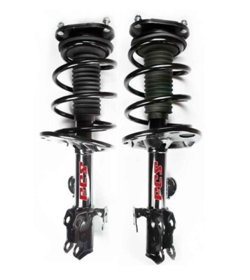 Set of 2 Front FCS Susp Strut and Coil Spring Kit FOR Toyota RAV4 Auto ...