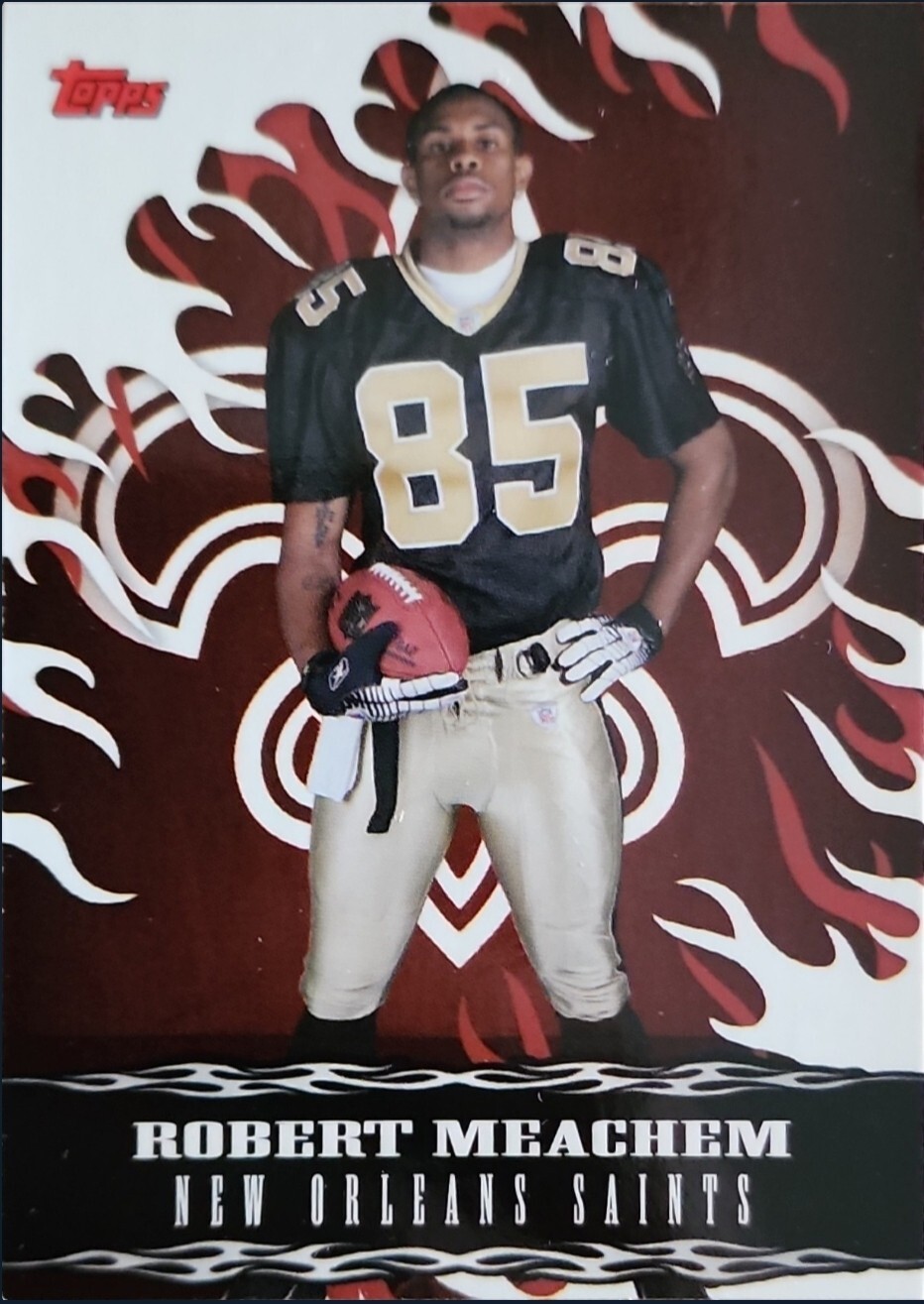 Robert Meachem - 2007 Topps Red Hot Rookies - # 8 of 15 - Saints | eBay