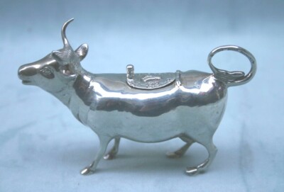 Circa 1900 Sterling 925 Silver Germany Cow Creamer VERY RARE | eBay