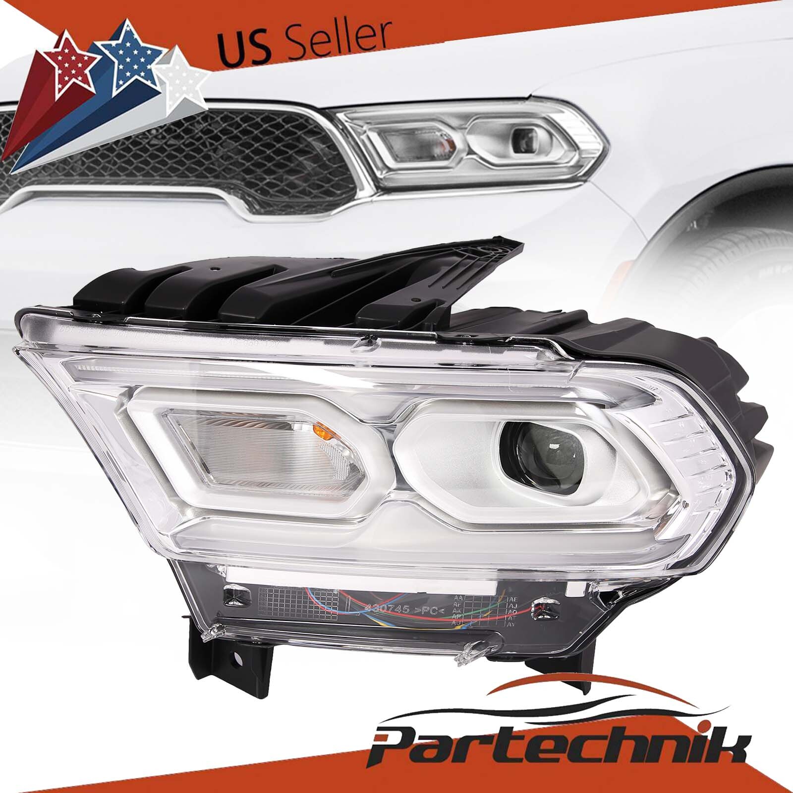 For 2021-2023 Dodge Durango LED Headlight Headlamp Assembly Driver Side ...