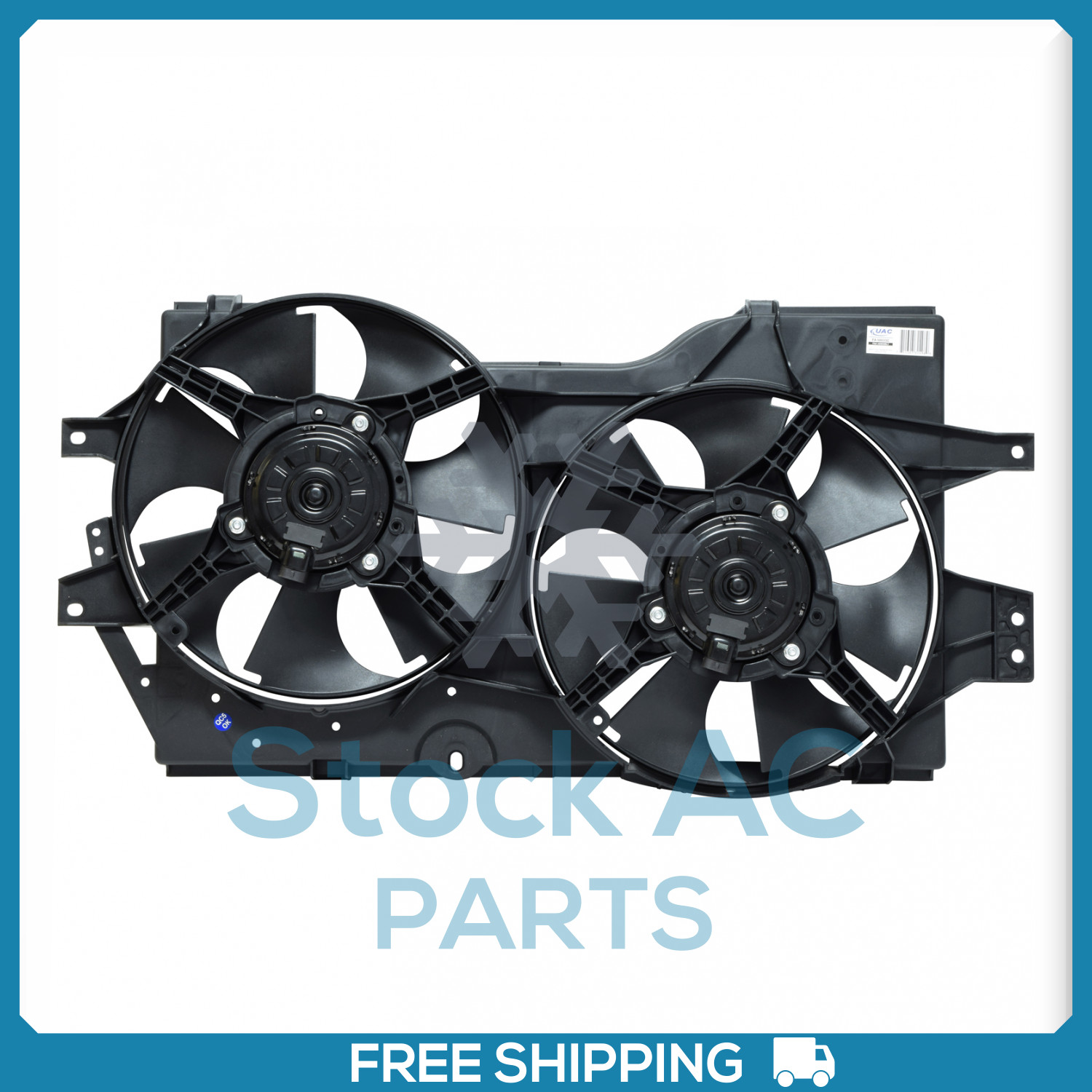 Fit Chrysler Voyager/Grand Voyager Radiator Fan 2000 Dual Fan CH3115104 ...
