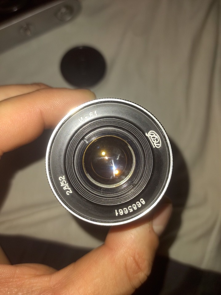 FED-3 type b rangefinder camera Industar-61 lens 2.8/53 FED 3 Vintage ...