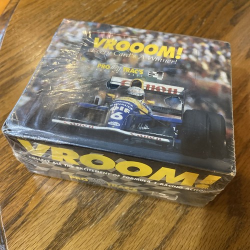 1991 VROOM PRO TRAC'S FORMULA 1 RACING Factory Sealed Wax Box | eBay