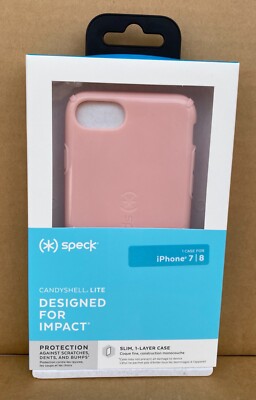 Speck Candyshell Lite Case for iPhone 8 Quartz Pink - Slim Flexible TPU ...
