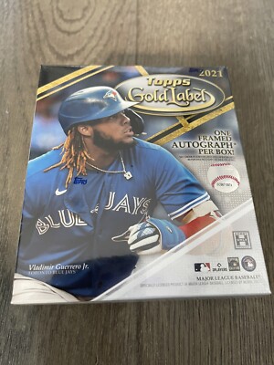 2021 Topps Gold Label Baseball Hobby Box | eBay