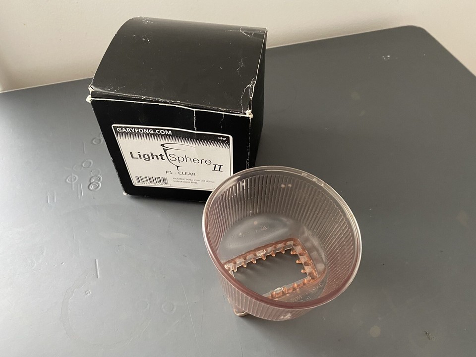 Gary Fong Lightsphere II (P1 Clear Diffuser, Camera Flash Photography ...