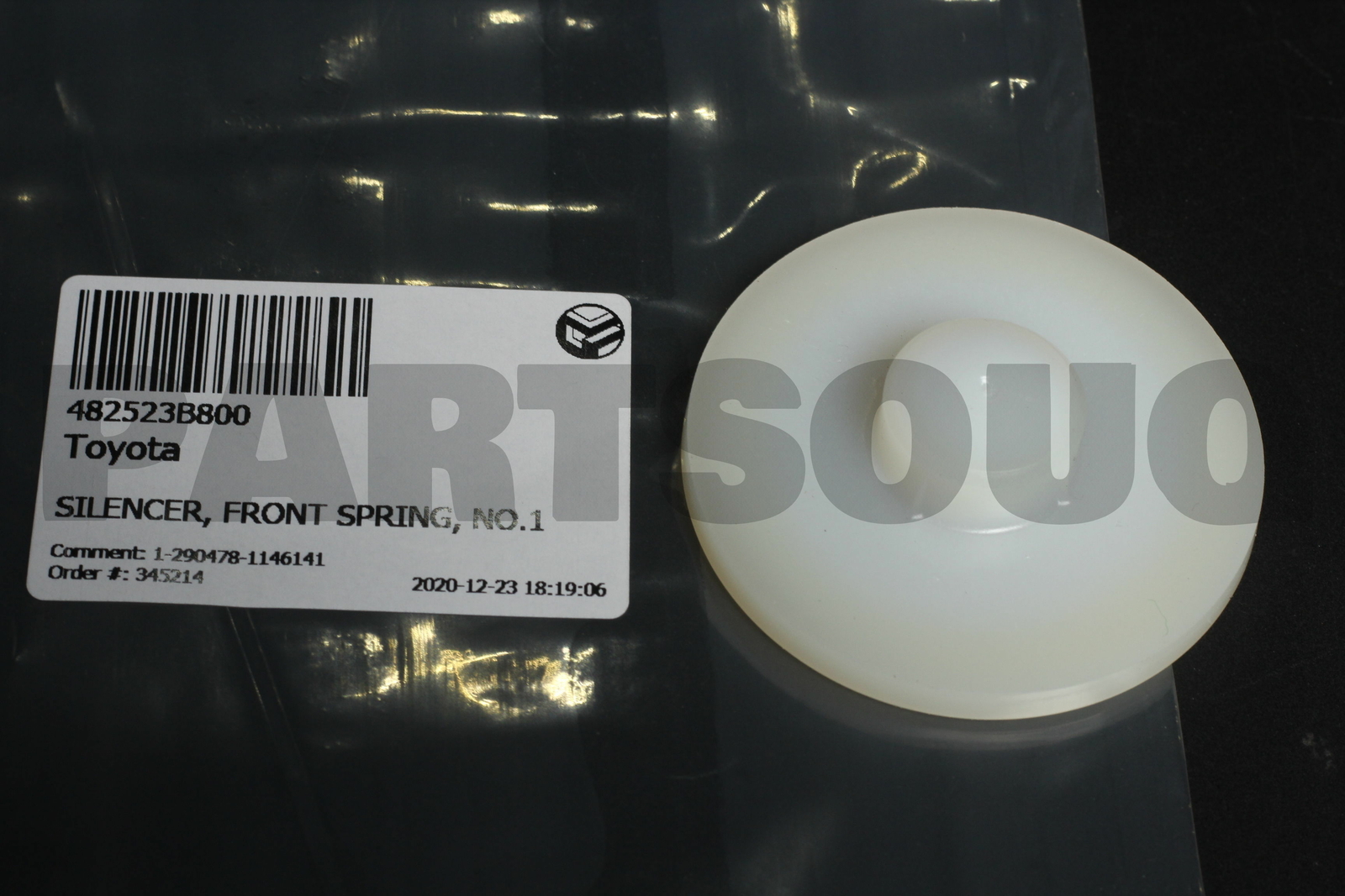 482523B800 Genuine Toyota SILENCER, FRONT SPRING, NO.1 48252-3B800 | eBay