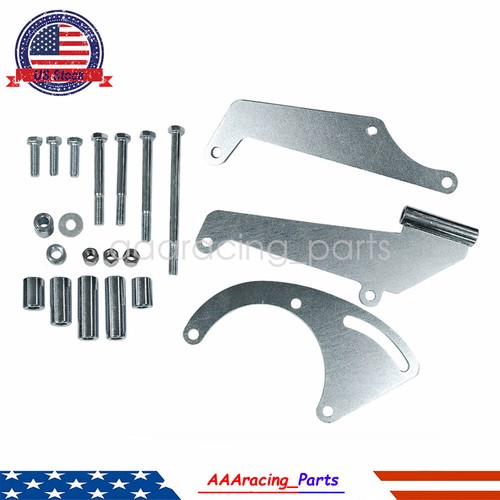 For Small Block Chevy Air Conditioning Compressor Bracket Left Long ...