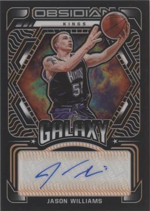 2021-22 Panini Obsidian - Galaxy Autographs Jason Williams #GA-JWL ...