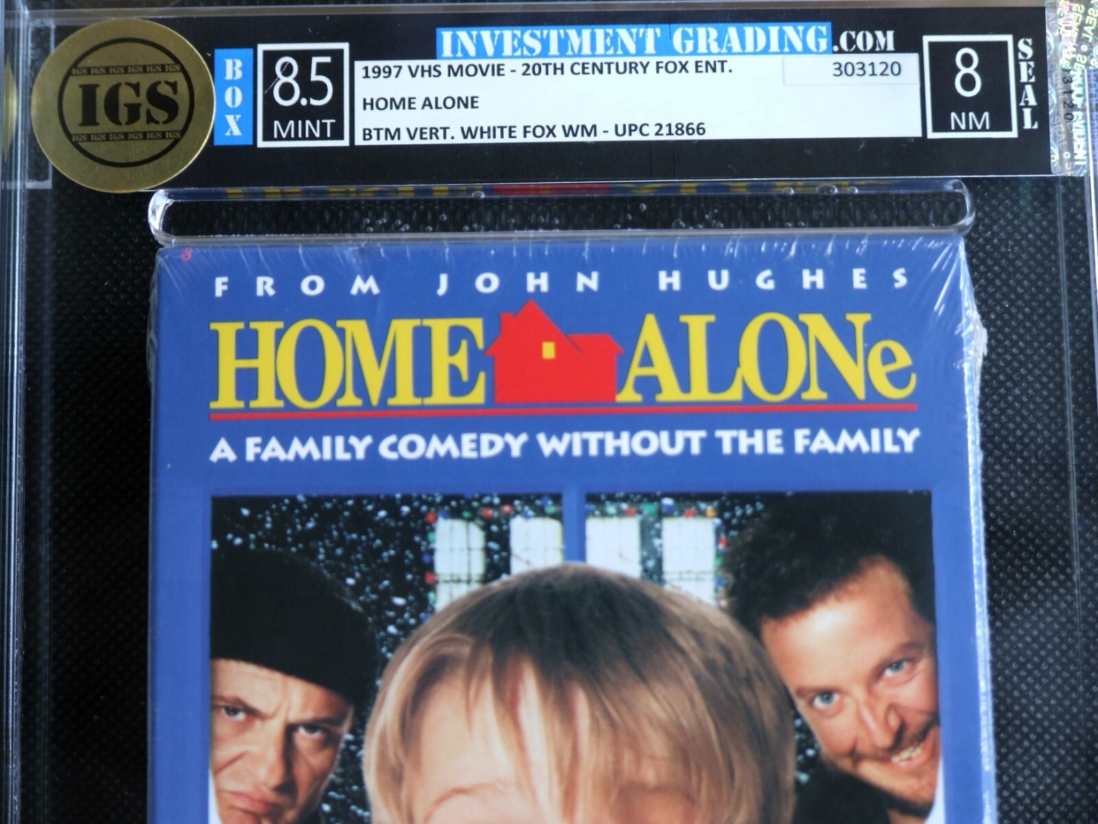 Home Alone • VHS 1997 • Factory Sealed • IGS Graded • Box 8.5 Mint ...