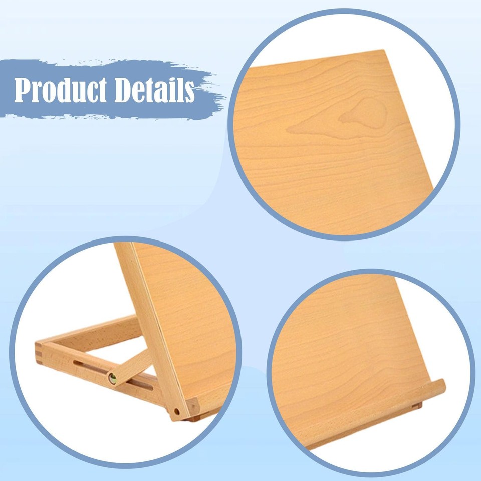 Tabletop Easel for Painting Wood Drawing Easel for Adults Beginners ...