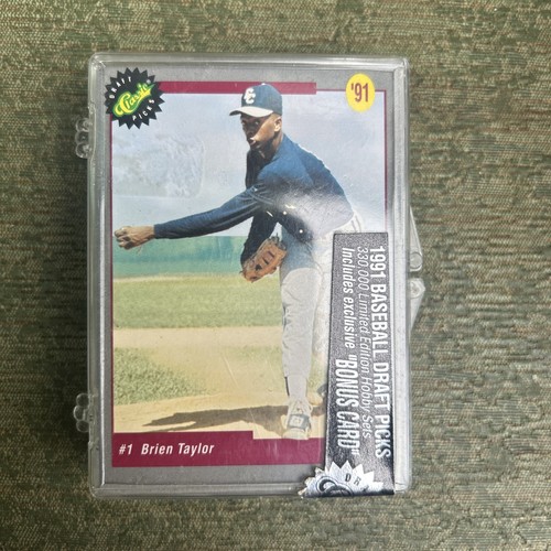 1991 Classic Draft Picks Limited Edition Sealed Baseball Set, Case, COA ...