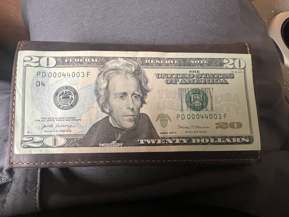 Twenty Dollar Bill 2017A Series. Rare Fancy Serial Number With 00044003 ...