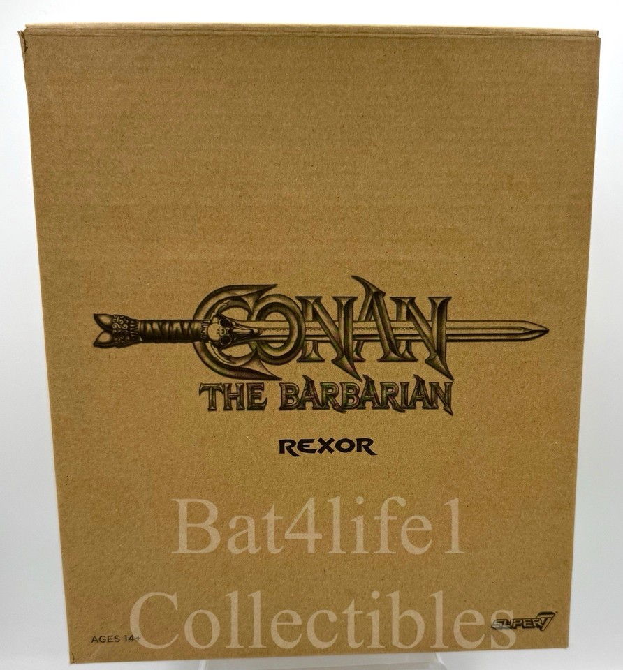 CONAN THE BARBARIAN Rexor Super 7 Ultimates Figure Wave 1 New!!!!! | eBay