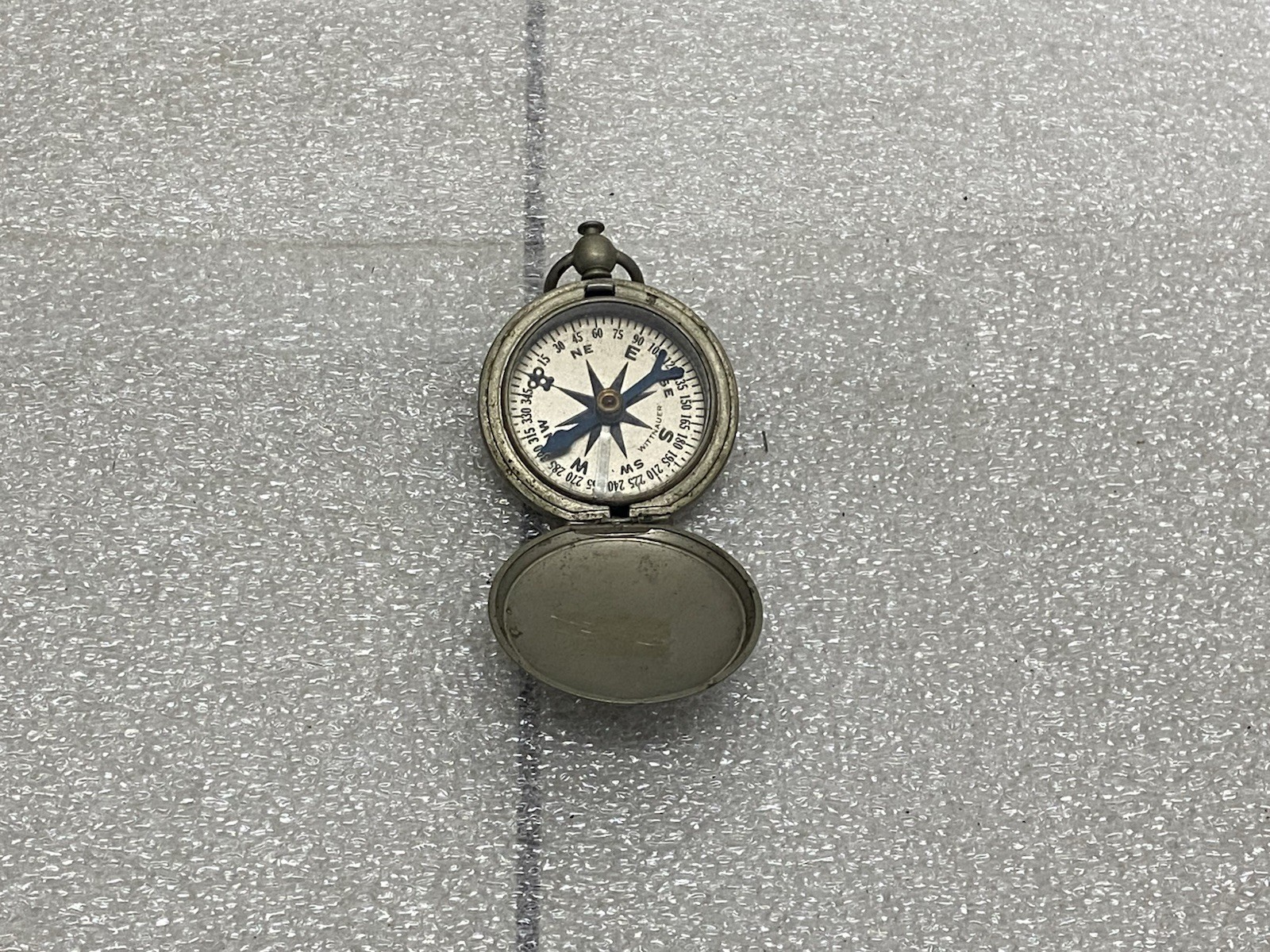 Vintage Wittnauer WWII Pocket Compass US Military - Working | eBay