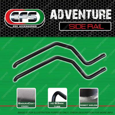 1 Pair EFS Adventure Side Rails for Toyota Hilux 4WD VIGO DUAL CAB 04/ ...