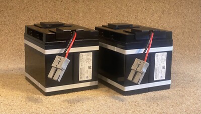 RBC55 Replacement Battery Pack for APC 3000 2200 UPS with 12-Month RTB ...