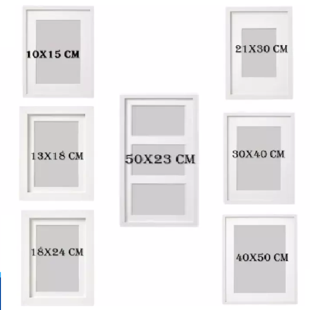 White Square Picture Frames White Frame White Decorative Frame