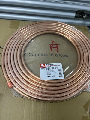 Mueller Streamline Copper Refrigeration Tube Dehydrated 3/8 X .032 Wall ...